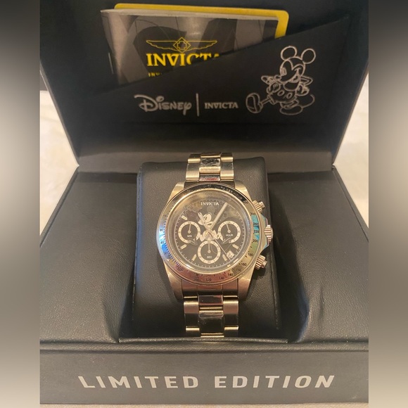 Invicta | Accessories | Invicta Limited Edition Mickey Mouse Watch ...